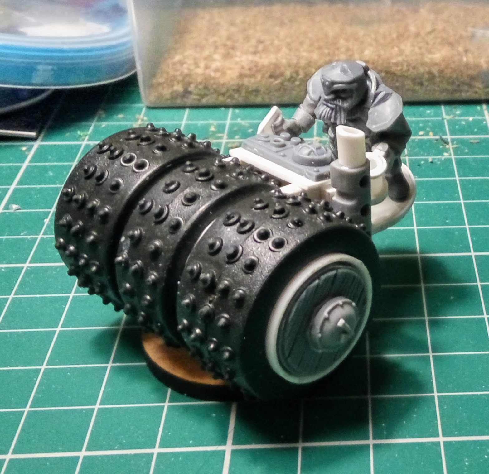 Death Roller - Blood Bowl Scratch Build » BlokeCrafted